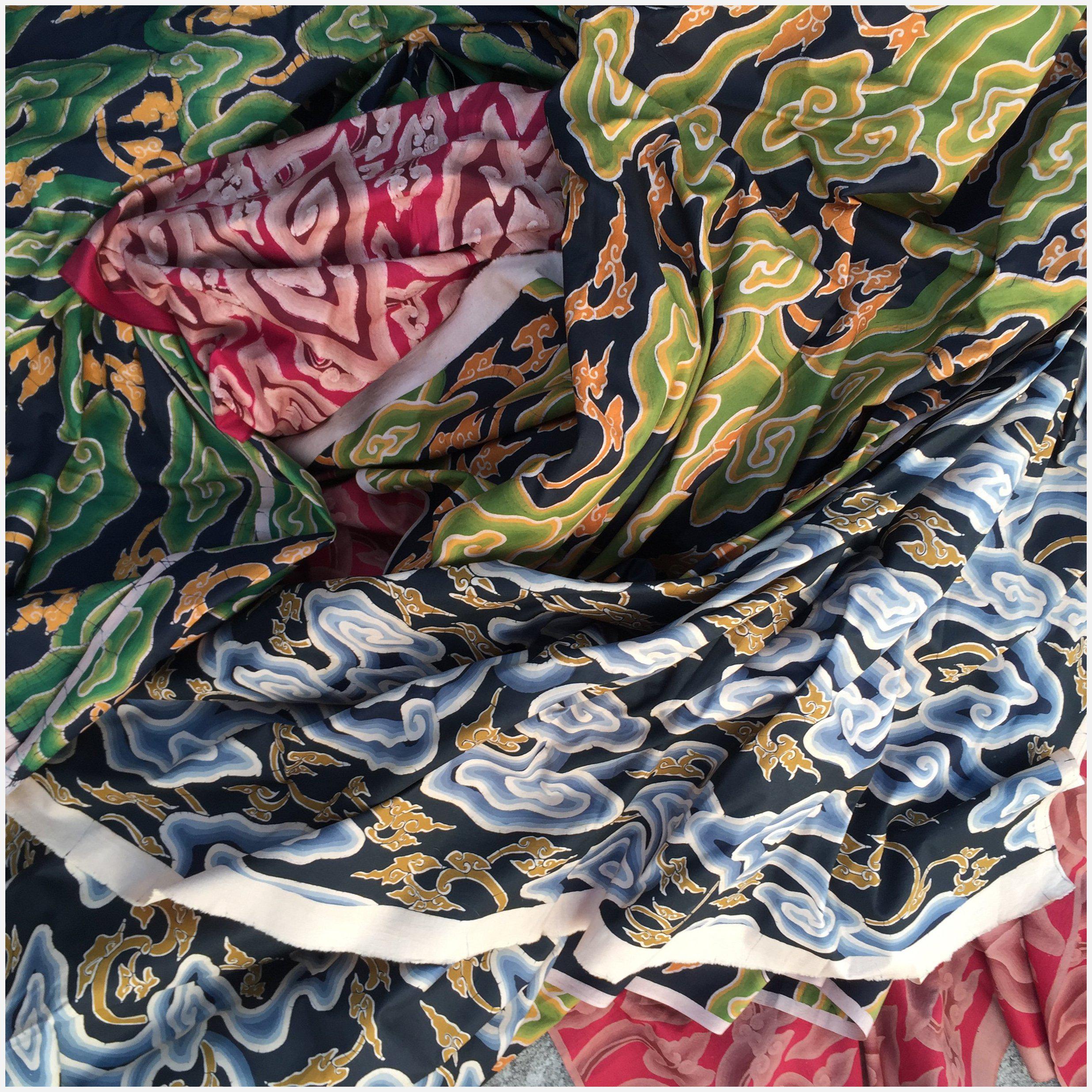 Oldest Batik Design Vintage African Batik Cloth Painting Textiles